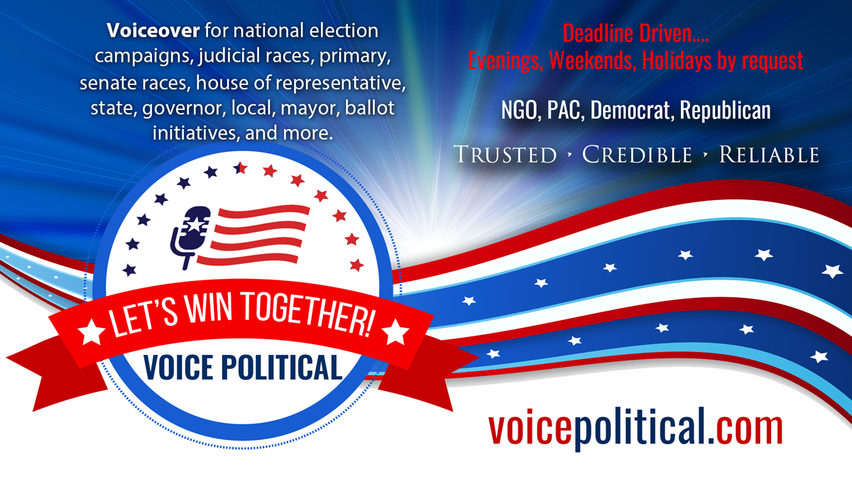 Political Voiceover | Let's Win Together!
